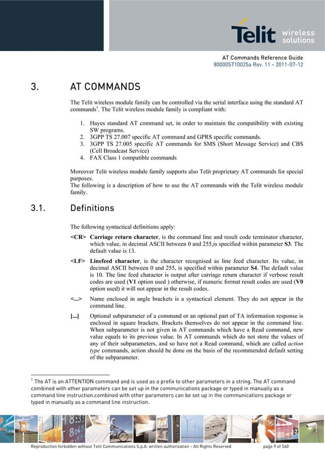 Telit at commands_reference_guide_r11 | PDF | Programming Languages | Computing
