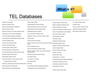 Tel k 12 updated | PPT