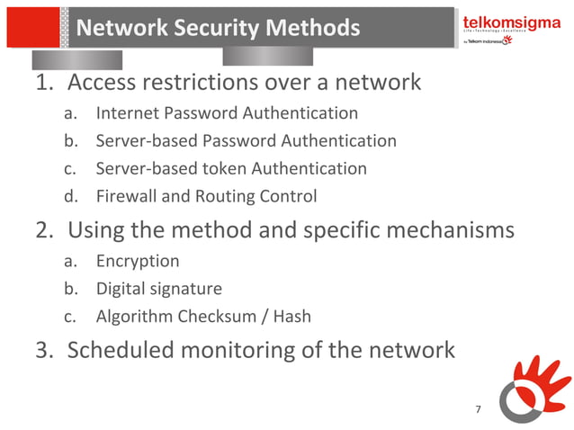 Telkom Sigma Software Security System v1 | PPT