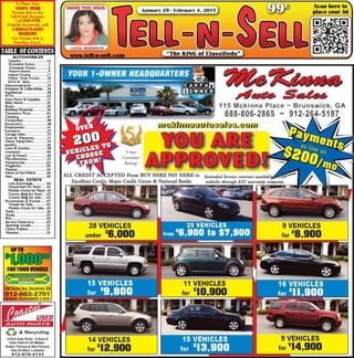 Tell-n-sell january 28 to 04 february free issue. | PDF