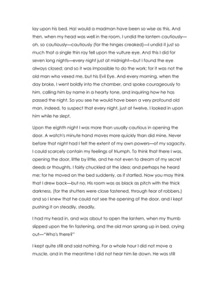 Tell tale heart | PDF