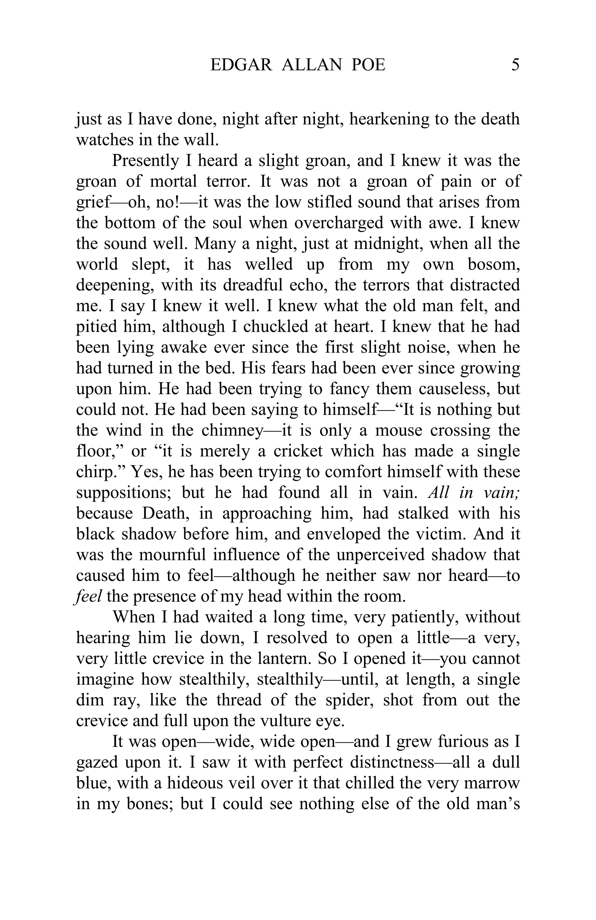 Tell tale heart | PDF