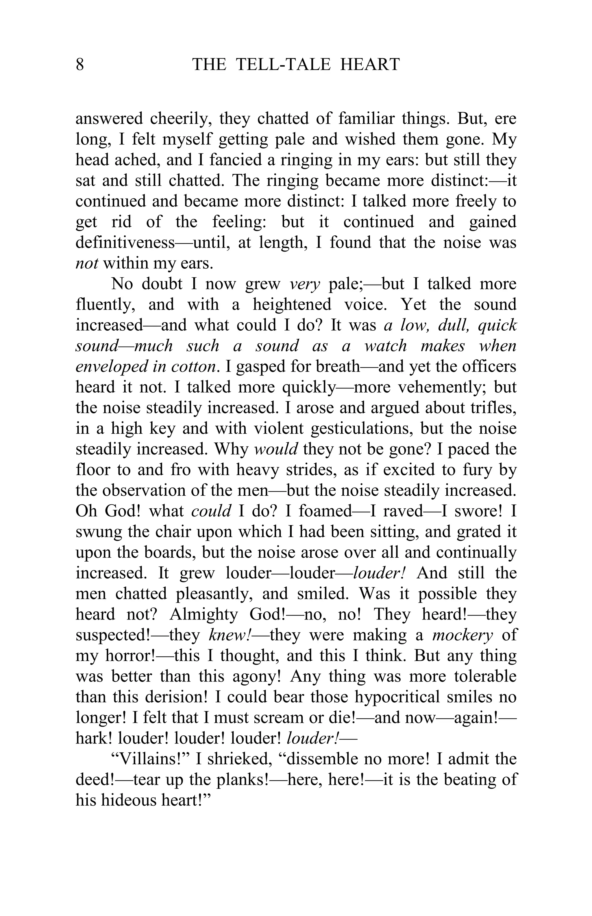 Tell tale heart | PDF