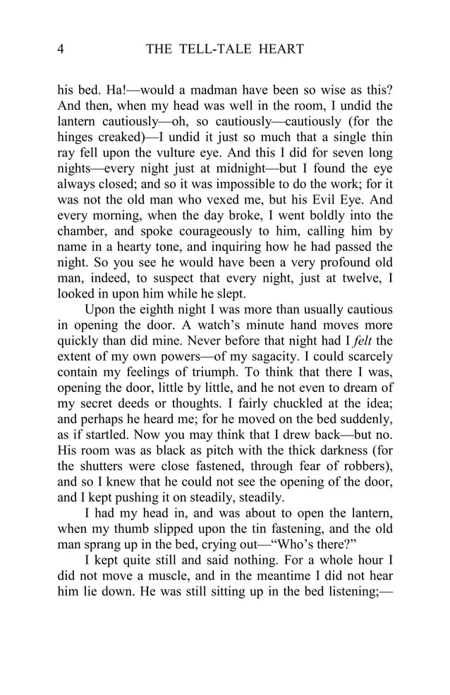Tell tale heart | PDF