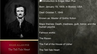 Tell-tale heart by Edgar Allan Poe .pptx