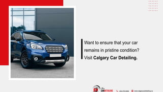 Tell-Tale Signs That Indicate Your Car Needs Detailing.pptx