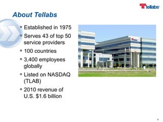 About Tellabs | PPTX