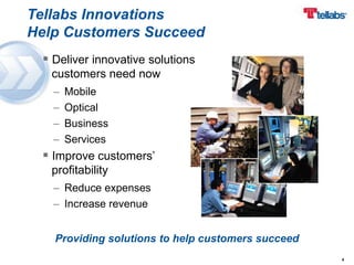 About Tellabs | PPTX