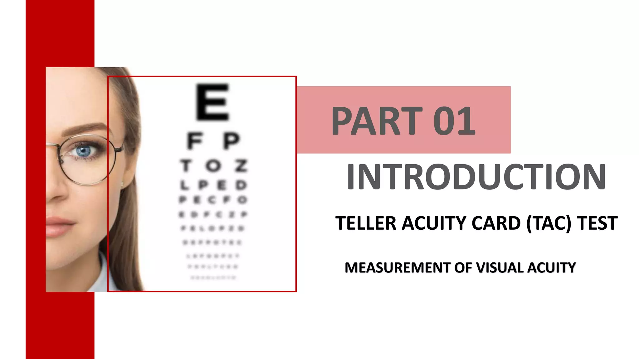 Teller acuity card | PPTX
