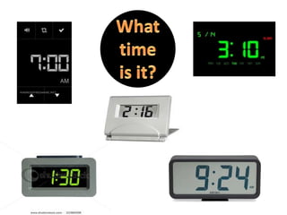 Telling time | PPT