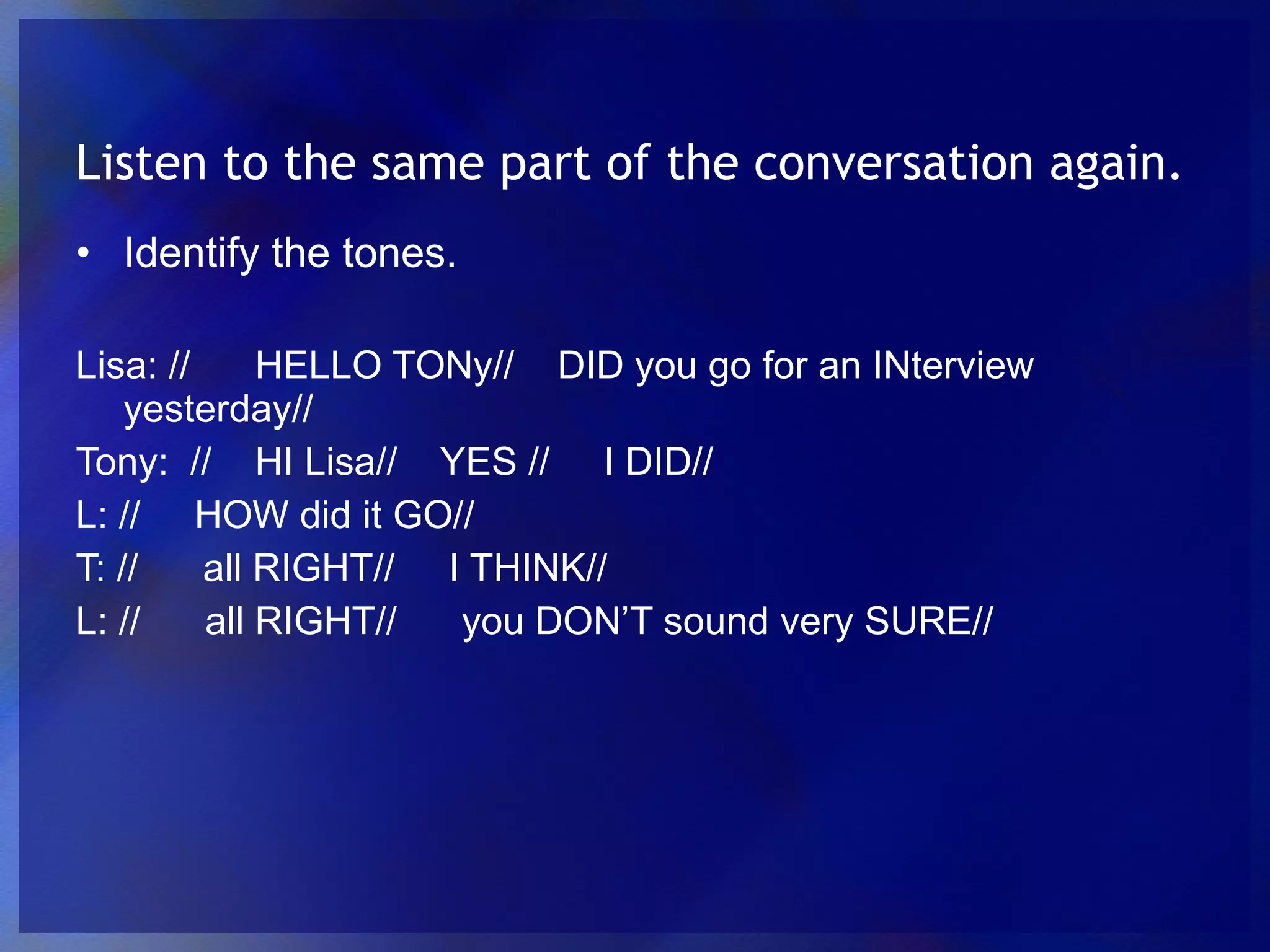 Proclaiming and referring tones | PPT