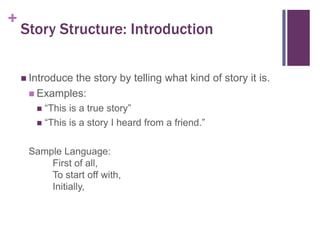 Telling a story | PPTX