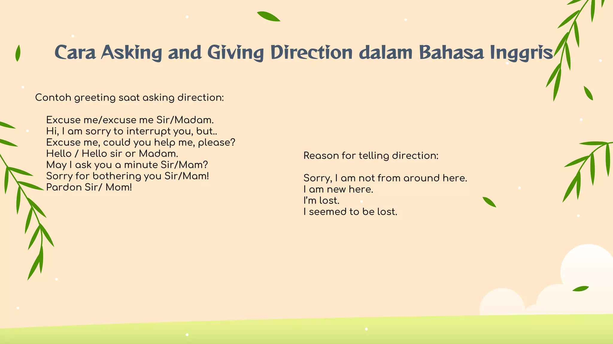 TELLING DIRECTION.pptx