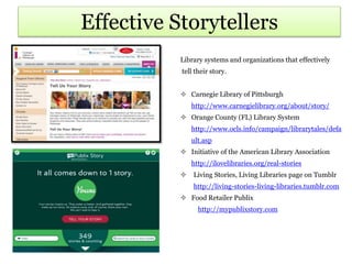 Telling our library stories | PPTX