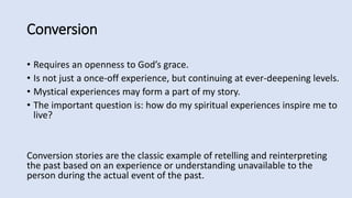Telling our sacred stories | PPT