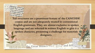 telling tails for developing our materials | PPTX