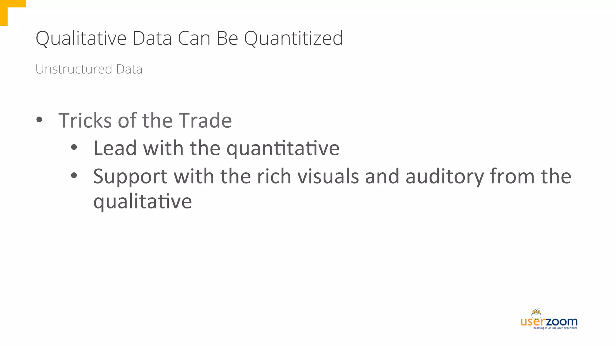Telling the Full Story: Adding Qualitative Data To Executive Dashboards ...