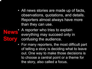 Telling the story | PPT