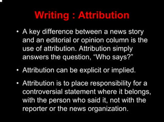 Telling the story | PPT