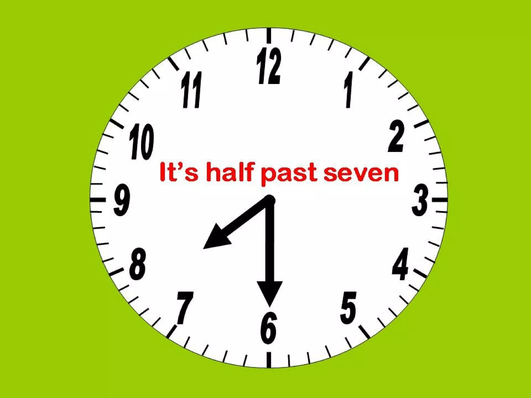 Telling the time | PPS