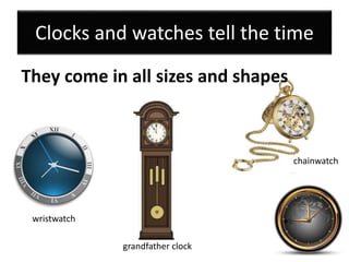 Telling the time | PPTX