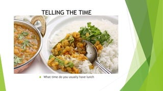 Telling the time | PPTX