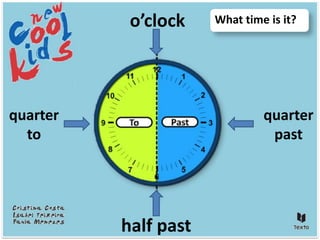 Telling the time | PPTX