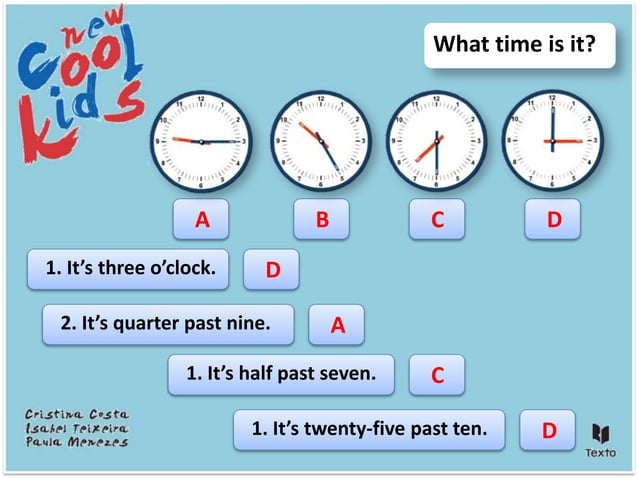 Telling the time | PPT