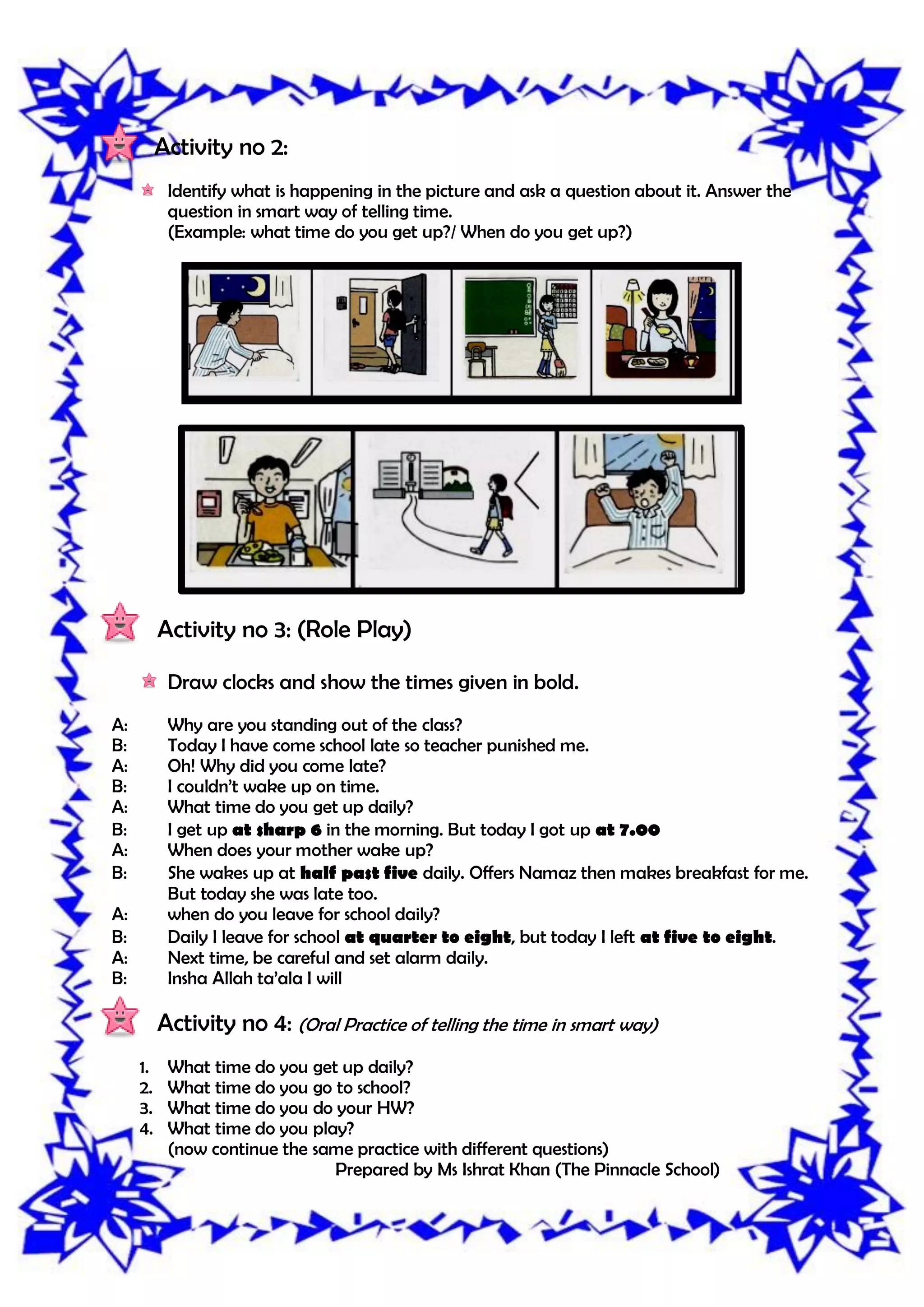 Telling the time | PDF