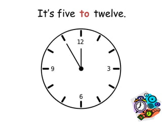 Telling the time.ppt