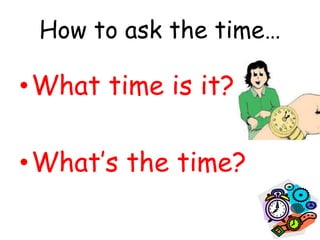 Telling the time.ppt