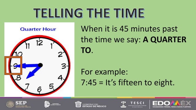 Telling the time good | PPT