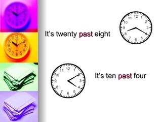 Telling the time power point | PPT