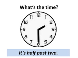 Telling time | PPT