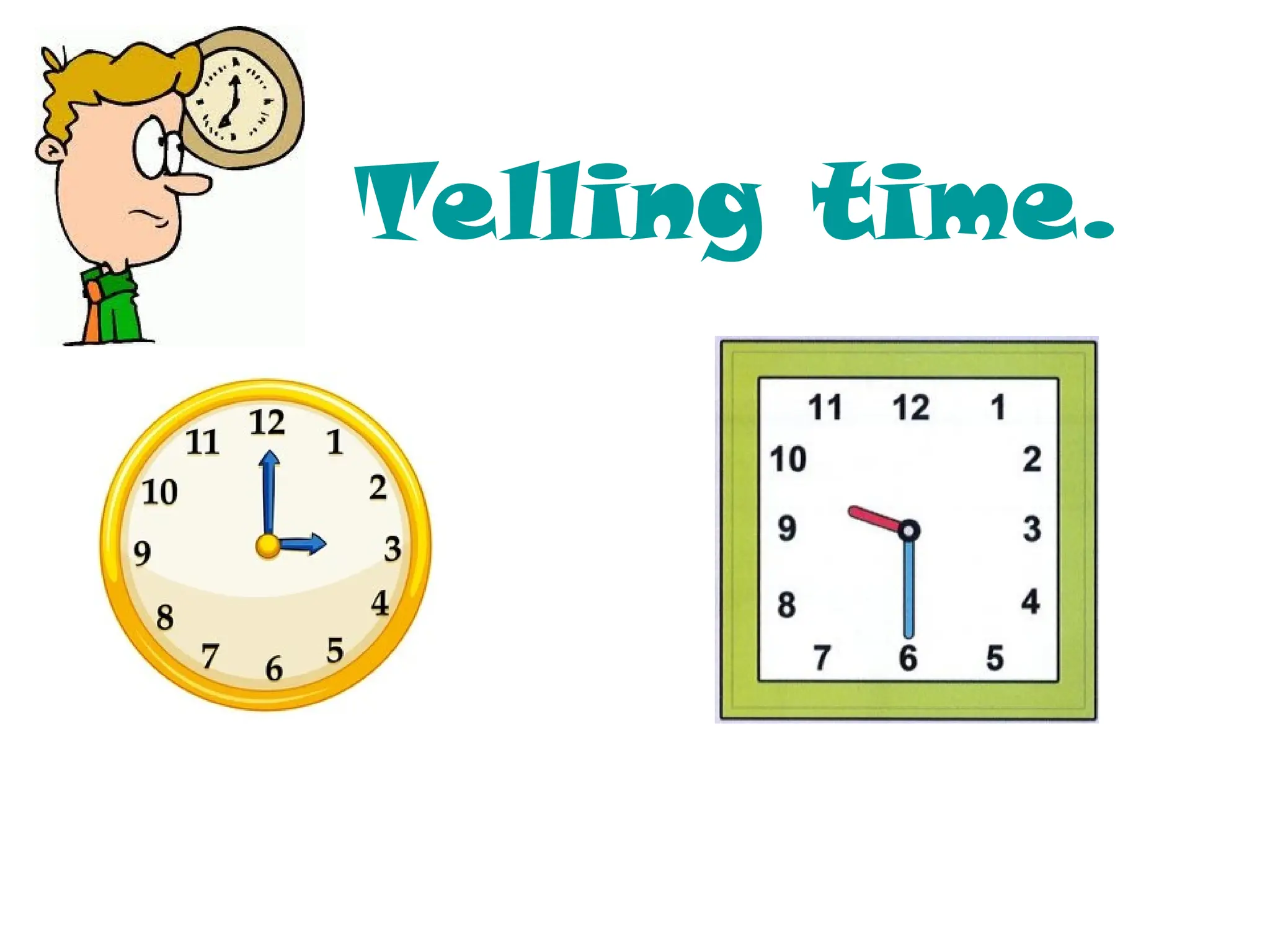 Telling time-tellingtime-tellingtime.ppt | Food & Drink