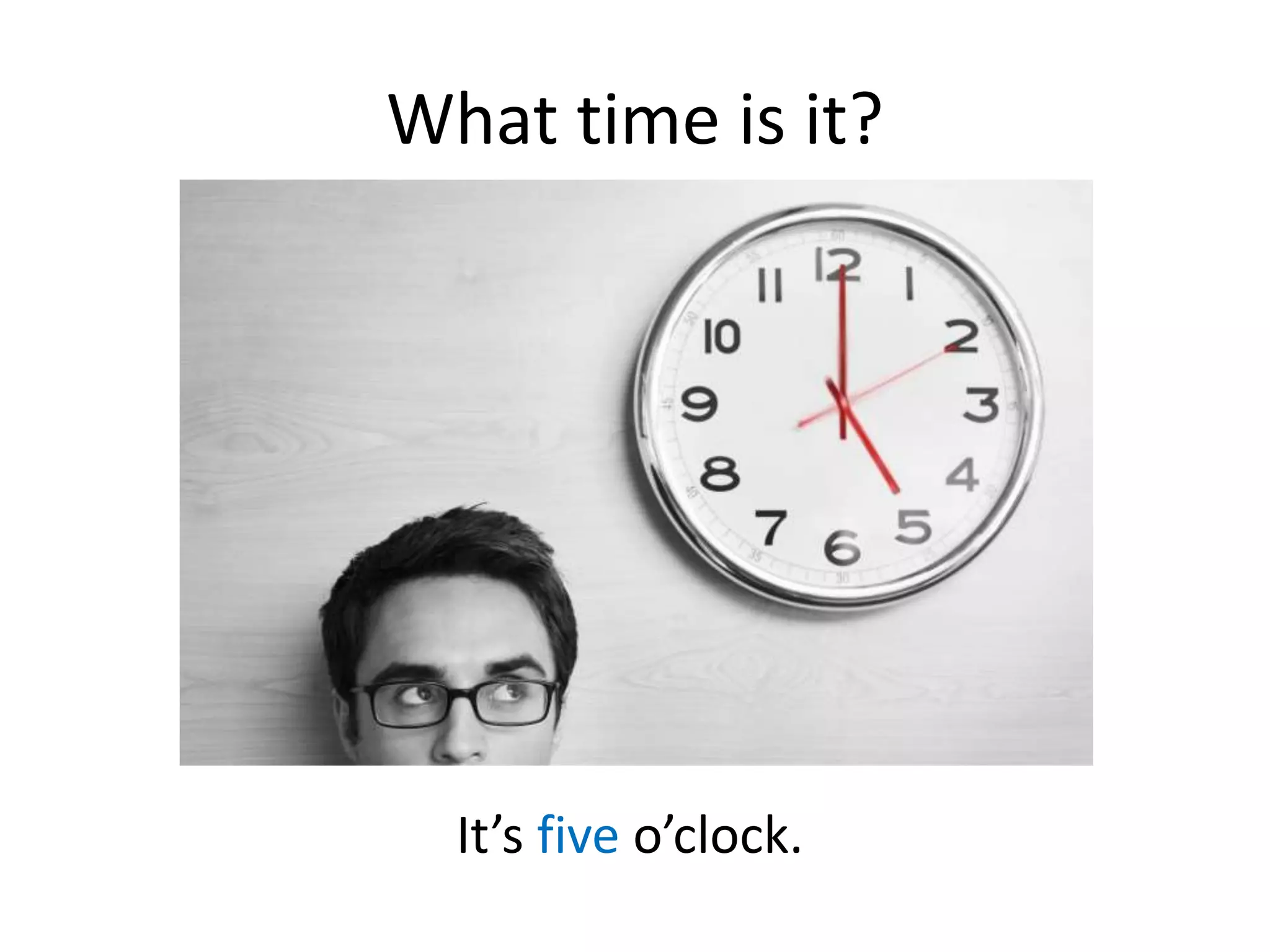 Telling time - ESL game | PPTX