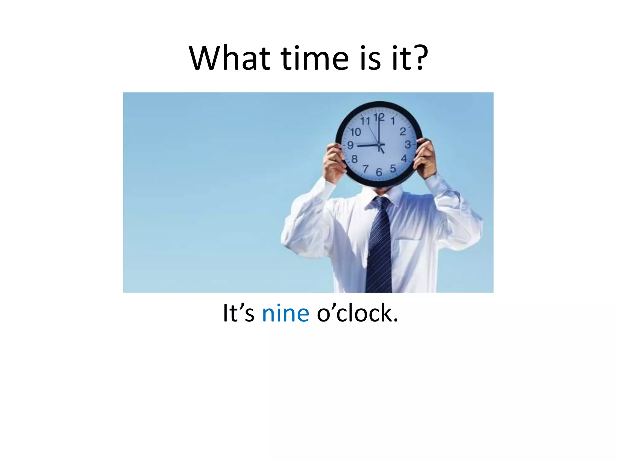 Telling time - ESL game | PPTX