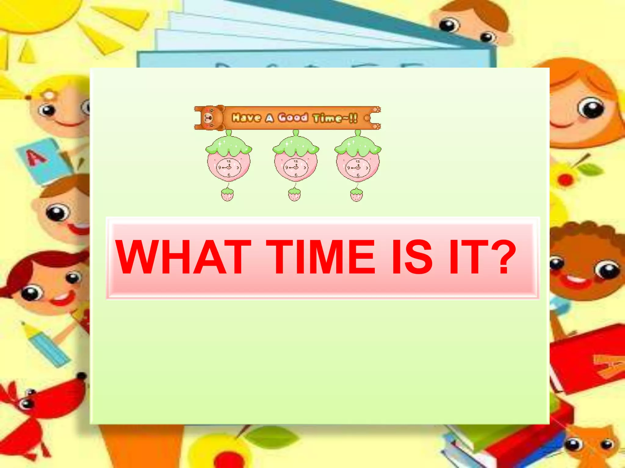 telling time 4 rd grade.pptx