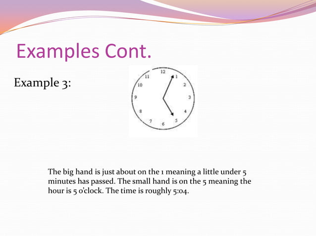 Telling Time Edu 290 | PPTX