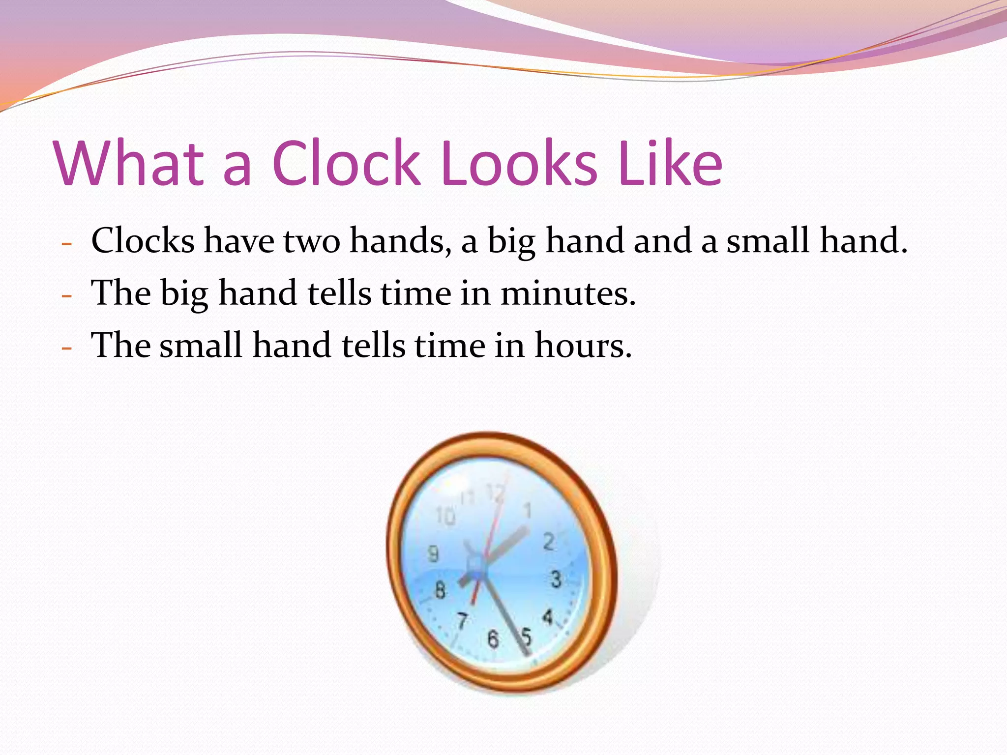 Telling Time Edu 290 | PPT