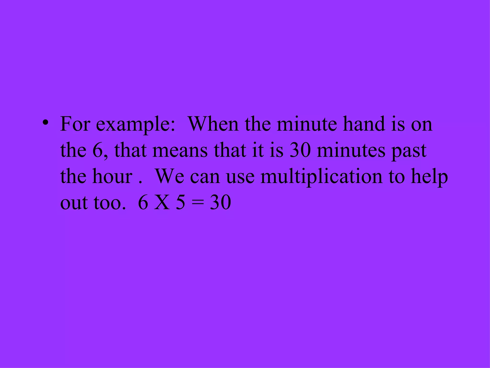 Telling time powerpoint | PPT