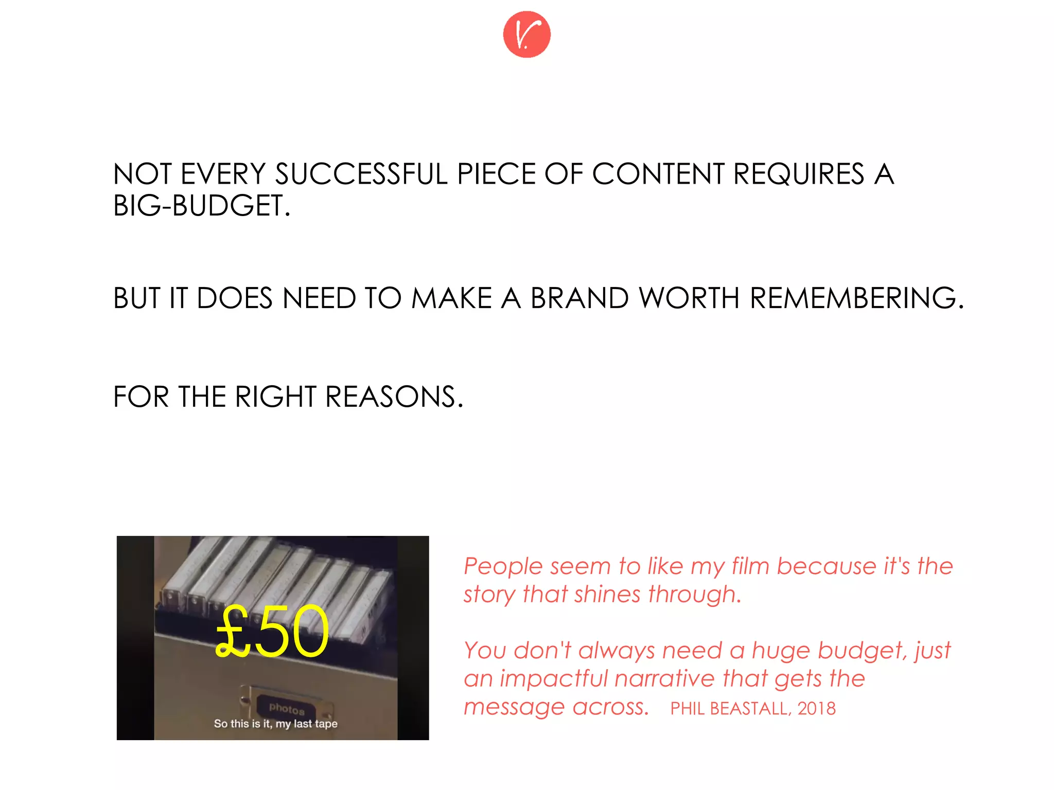 Telling your business story through powerful narrative. | PPT