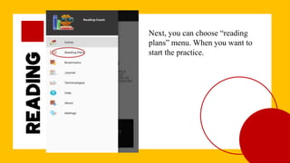 Tell reading app | PPTX