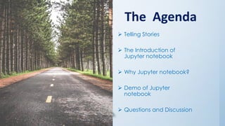 Tell stories with jupyter notebook | PPT