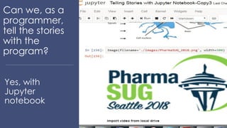 Tell stories with jupyter notebook | PPT