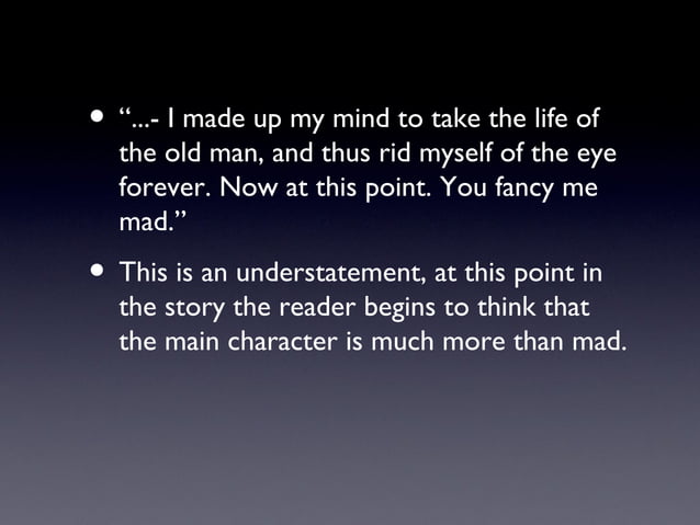 Tell tale heart | PPT | Homework and Study | Education