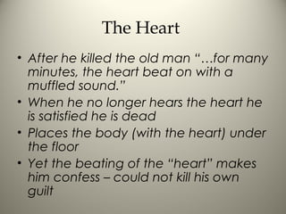 Tell-Tale Heart - in class notes | PPT