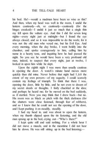 Tell tale heart | PDF