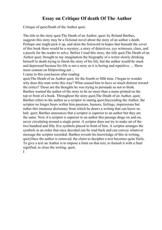 Tell Tale Heart Analysis Essay.pdf