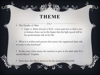 Tell Tale Heart PPT.ppt by Edgar Allan Poe | PPT
